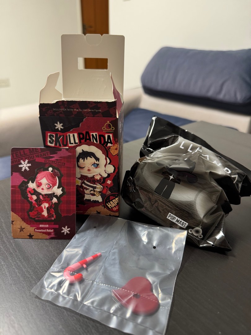 Skullpanda sweetest rebel popmart 泡泡玛特 喜欢时间到系列, Hobbies & Toys, Toys ...