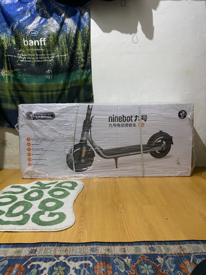 Skuter Listrik SEGWAY NINEBOT D18 W (barang hadiah door prize) NEW! not ...
