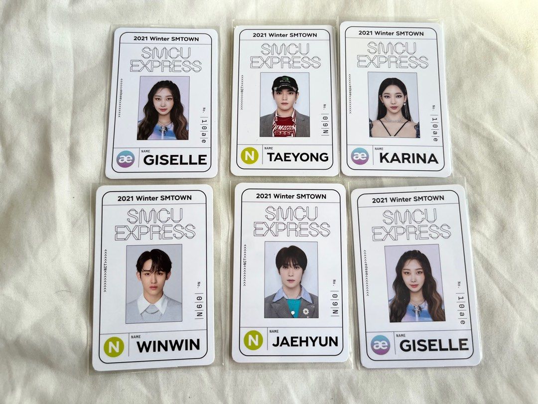 SMTOWN SMCU EXPRESS 2021 NCT AESPA Taeyong Jaehyun Karina, Hobbies ...