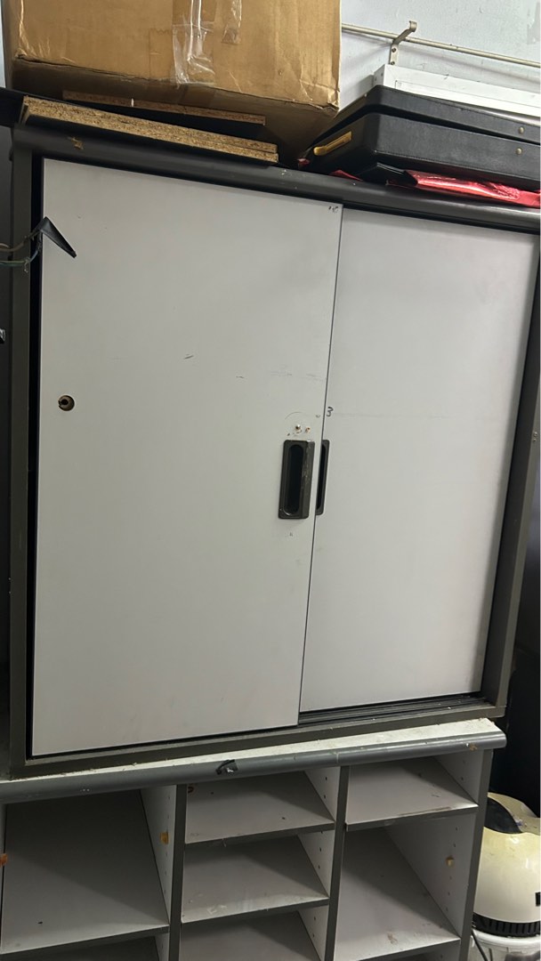 Swinging Door office Cabinet, Furniture & Home Living, Furniture ...