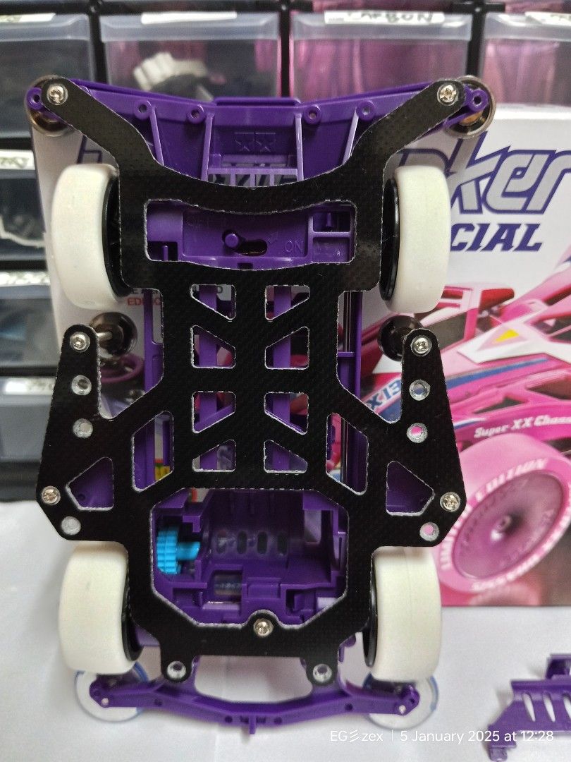 Tamiya Max Breaker XX-13 Violet Special with bmax setup, Hobbies & Toys ...