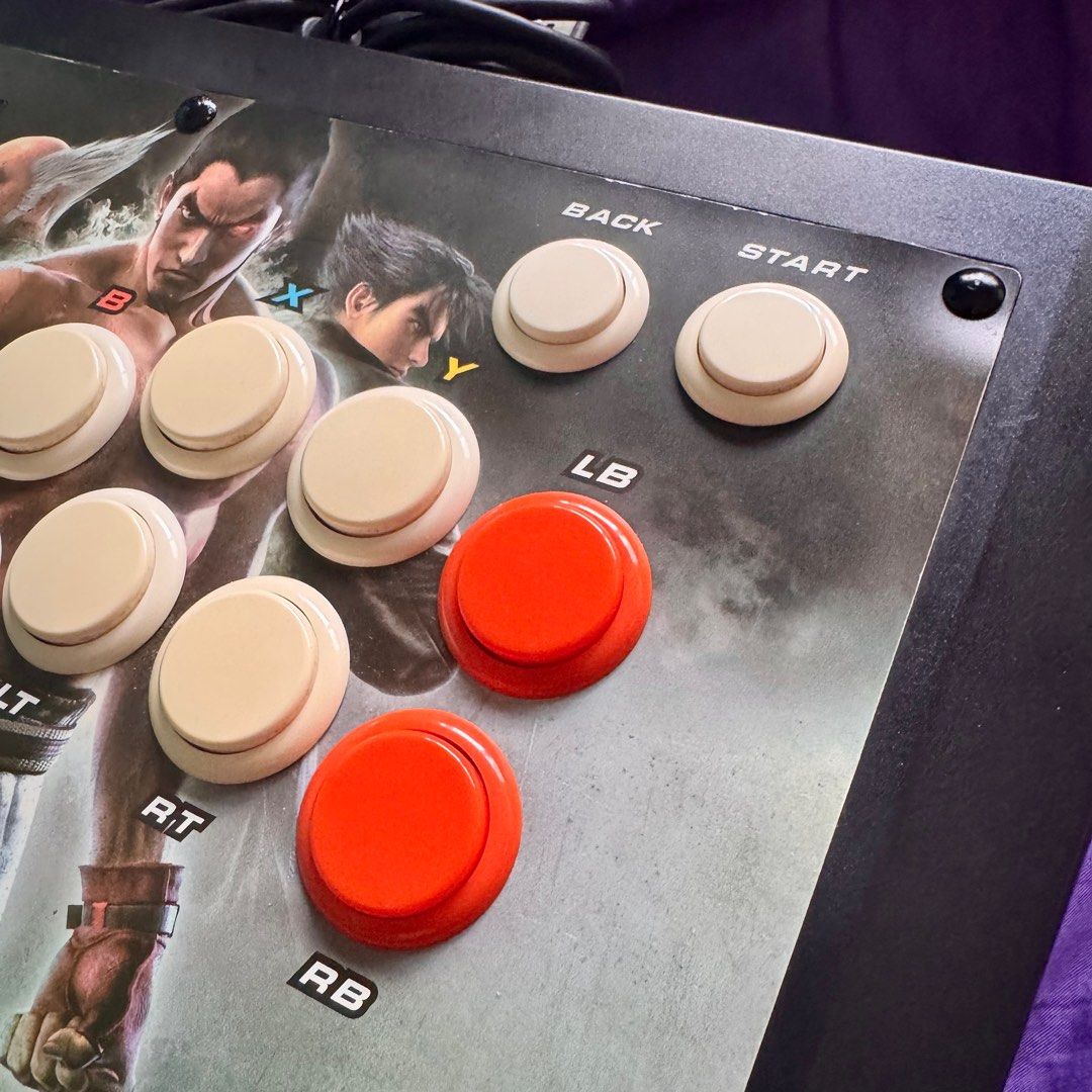 ♥️ Tekken 6 Hori Real Arcade Pro EX Arcade Fight Stick (XBOX360 PC Steam), Video Gaming, Gaming ...