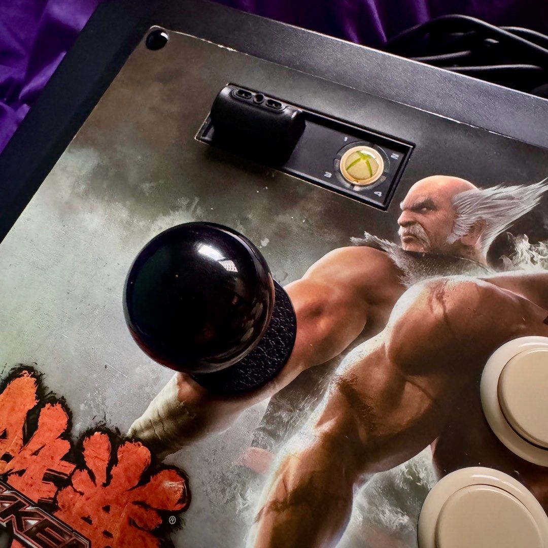 ♥️ Tekken 6 Hori Real Arcade Pro EX Arcade Fight Stick (XBOX360 PC ...