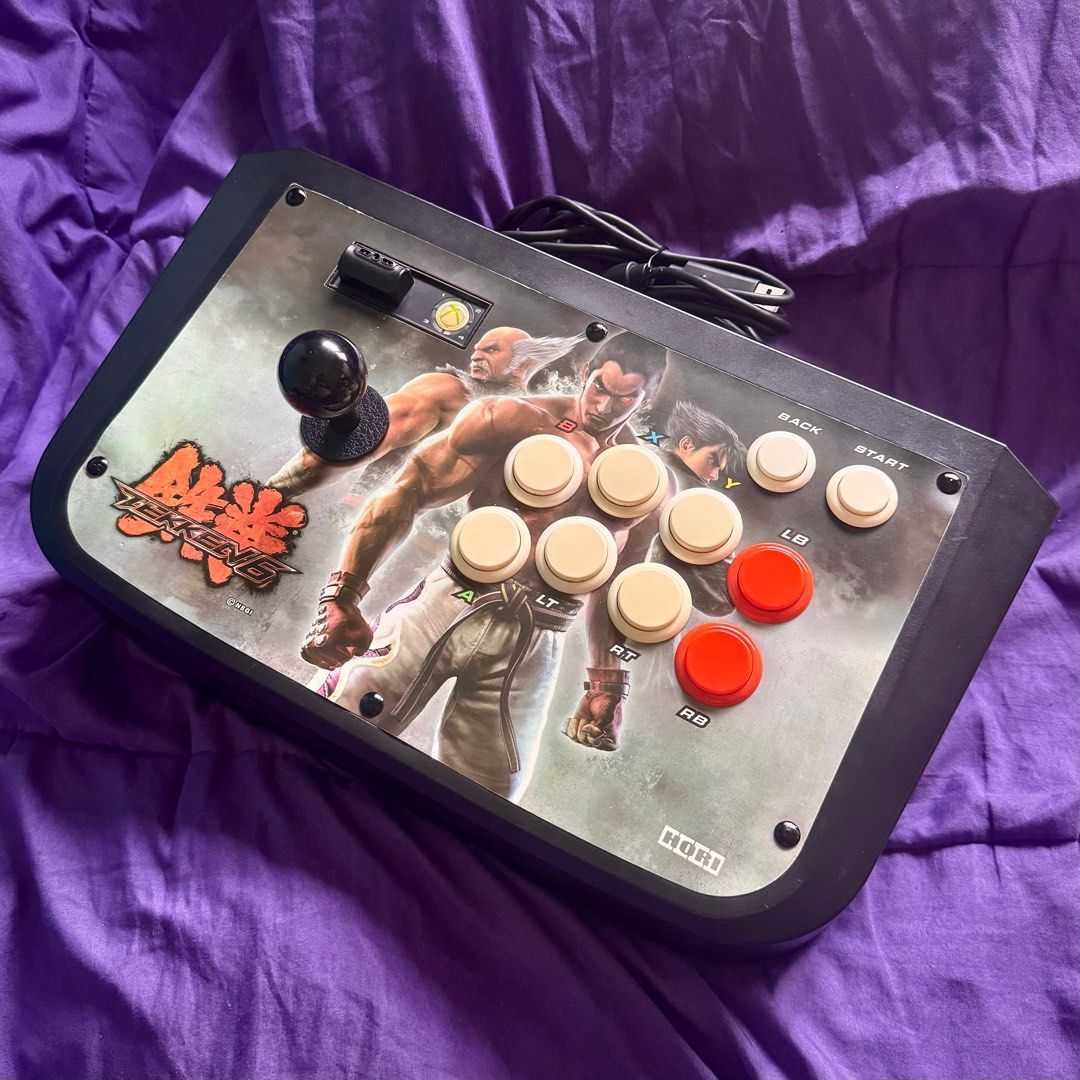 ♥️ Tekken 6 Hori Real Arcade Pro EX Arcade Fight Stick (XBOX360 PC ...