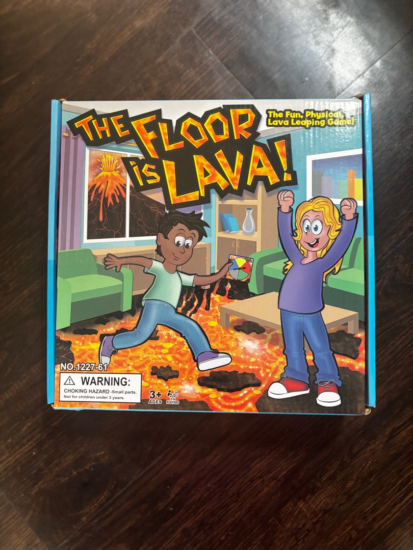 The floor is lava board game, Hobbies & Toys, Toys & Games on Carousell