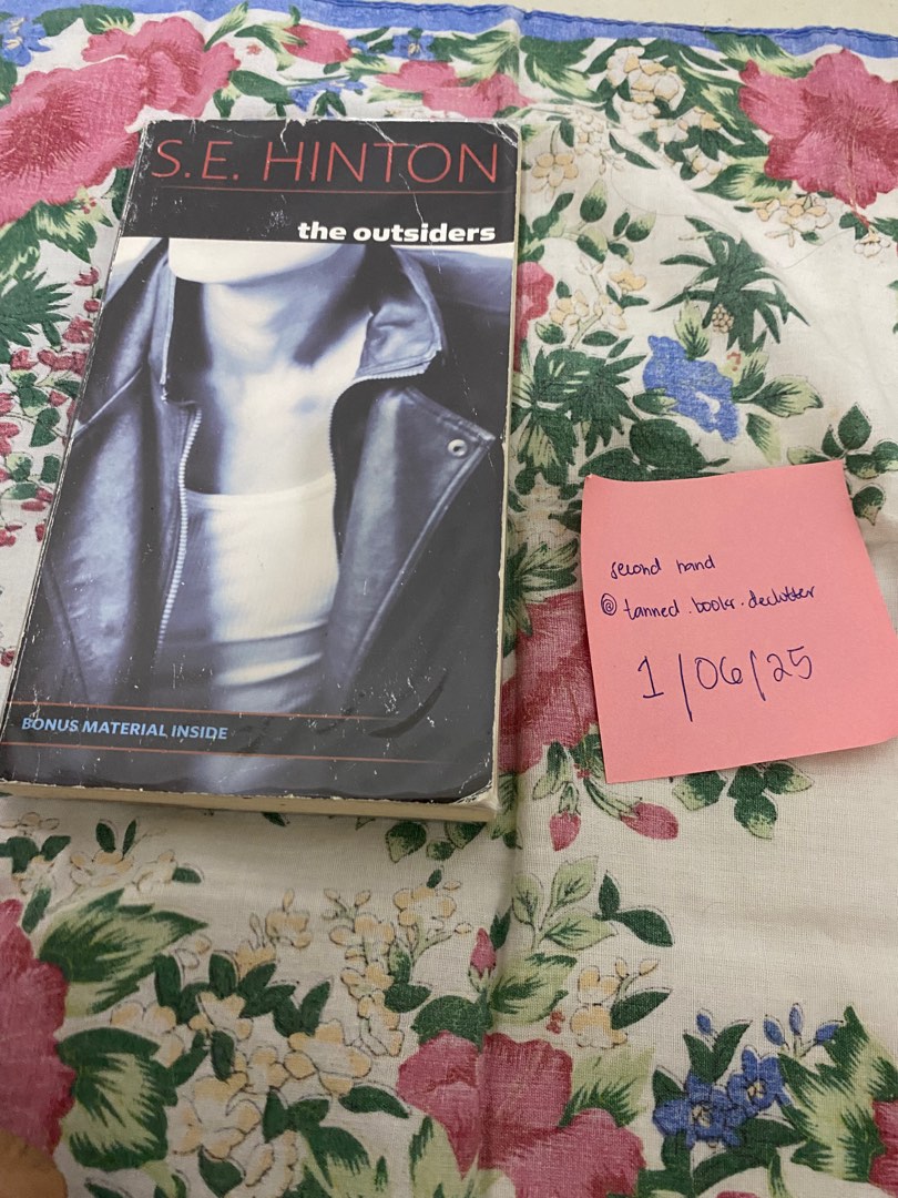 The Outsiders by SE Hinton, Hobbies & Toys, Books & Magazines, Fiction ...