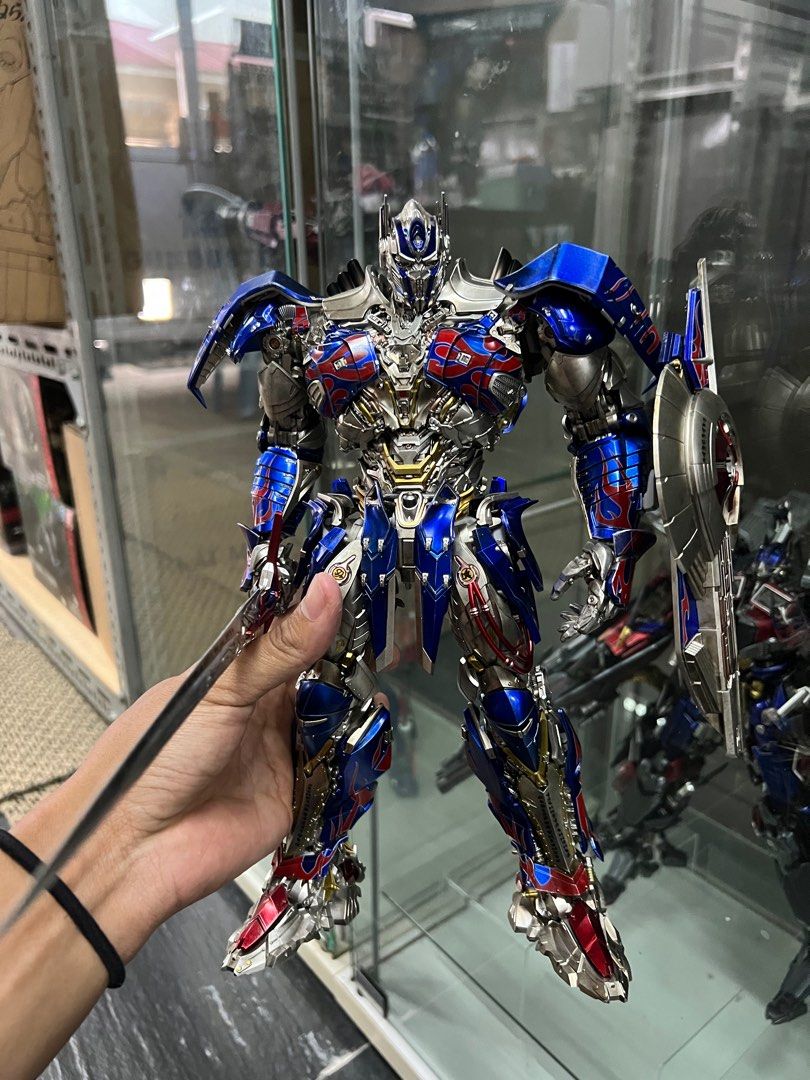 THREEZERO DLX OPTIMUS PRIME T5 : THE LAST KNIGHT, Hobbies & Toys, Toys ...