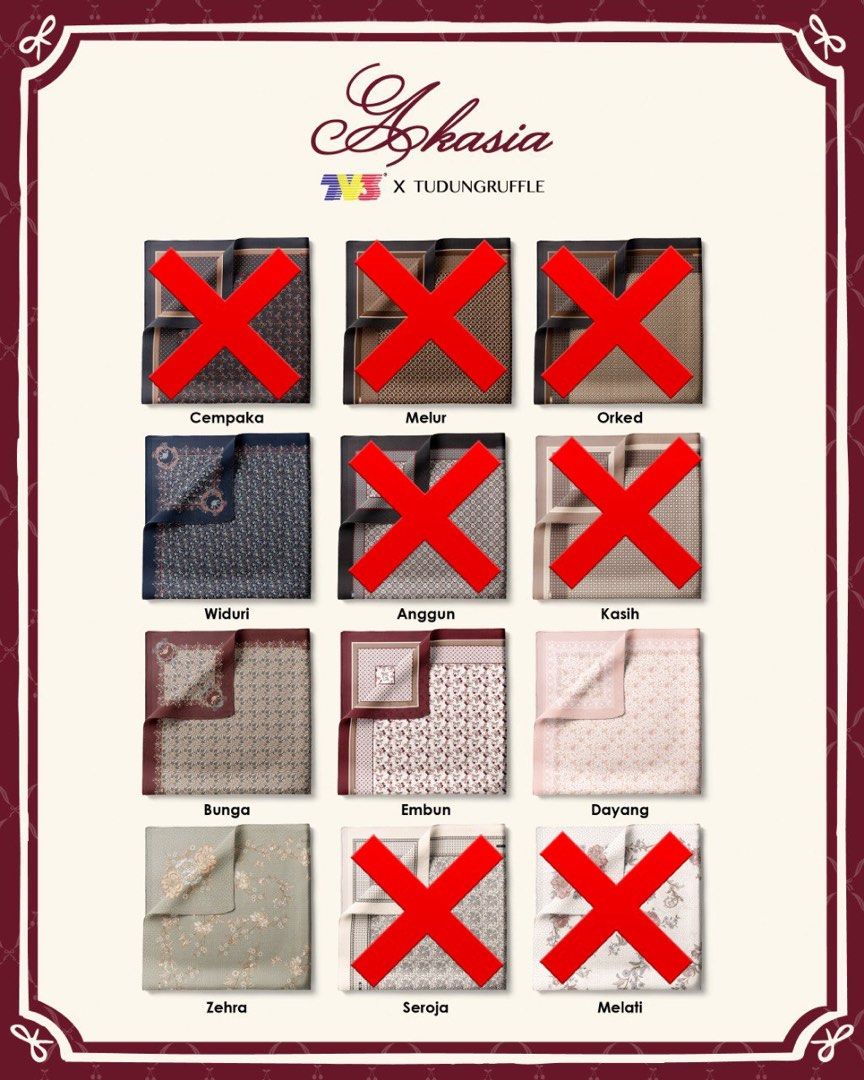 Tudung Ruffle x TV3 Akasia, Women's Fashion, Muslimah Fashion, Hijabs ...