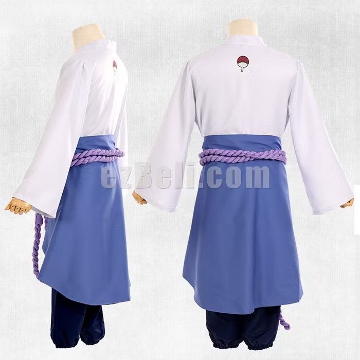 Uchiha Sasuke Costume Full (RENT) NARUTO SHIPPUDEN, Men's Fashion ...