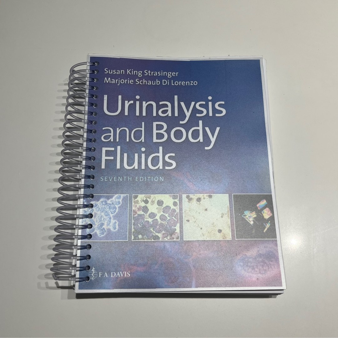 Urinalysis & Body Fluids by Strasinger (7th Edition), Hobbies & Toys ...
