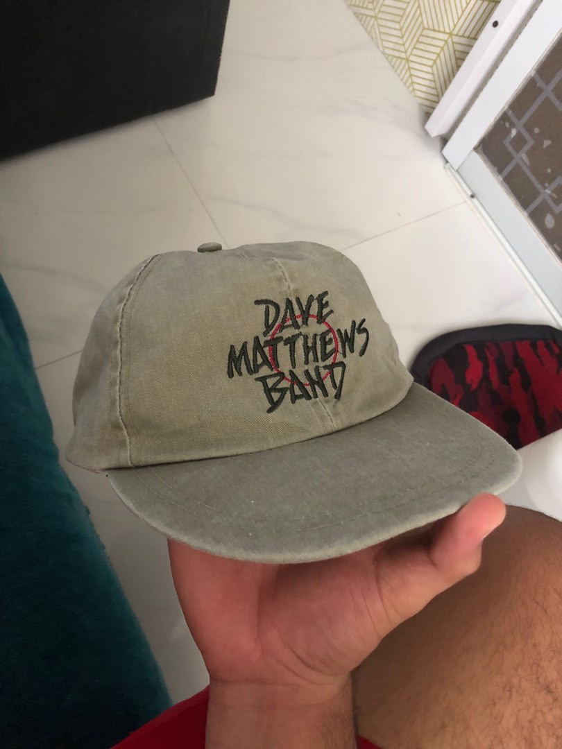 VINTAGE Dave Matthews Band cap, Men's Fashion, Watches & Accessories ...