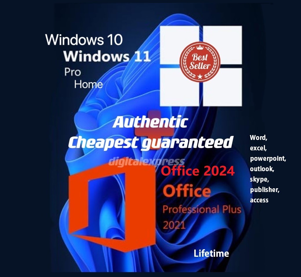 Windows 11 pro home education enterprise windows 10 office 2024 Home ...