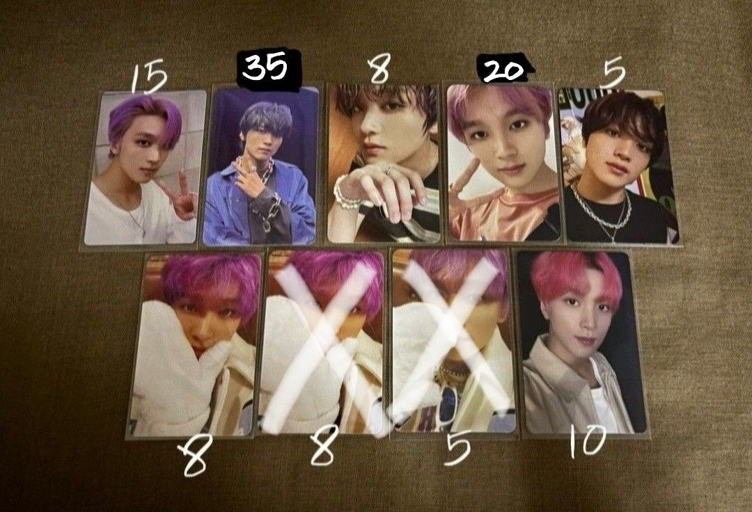 [WTS] NCT Dream NCT 127 Wavy Official Album/POB/Merch Photocards ; jeno ...