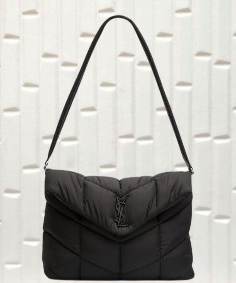 YSL Lou Puffer Nylon, Women's Fashion, Bags & Wallets, Shoulder Bags on ...
