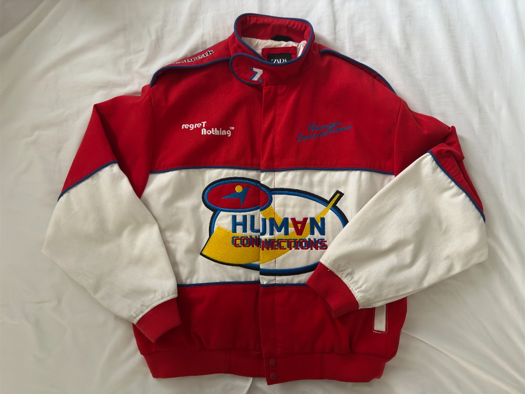 ZARA Racing Jacket, Men's Fashion, Coats, Jackets and Outerwear on ...
