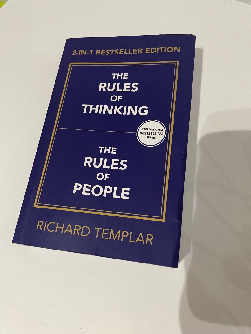 2 in 1 The Rules Of Thinking & The Rules Of People, Hobbies & Toys ...