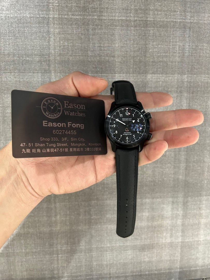 限量100隻 公價$43,550 出世卡 盒 購買單據 BREMONT MARTIN BAKER II BLACK MBIII-JETII ...