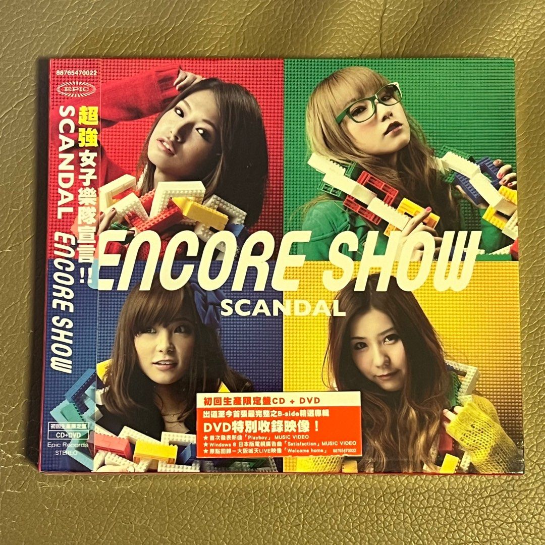 全新未開封 Scandal 初回盤 CD + DVD Standard / encore show / Queens are Trumps ...