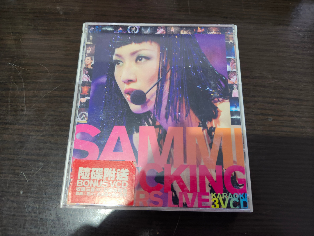鄭秀文 Shocking Colors Live Karaoke 卡啦ok 3 VCD, 興趣及遊戲, 音樂、樂器 & 配件, 音樂與媒體 ...