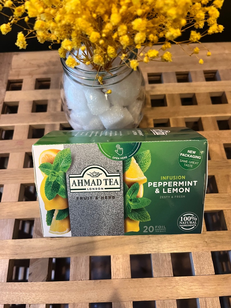 Ahmad Tea Infusion Peppermint & Lemon, Food & Drinks, Beverages on ...