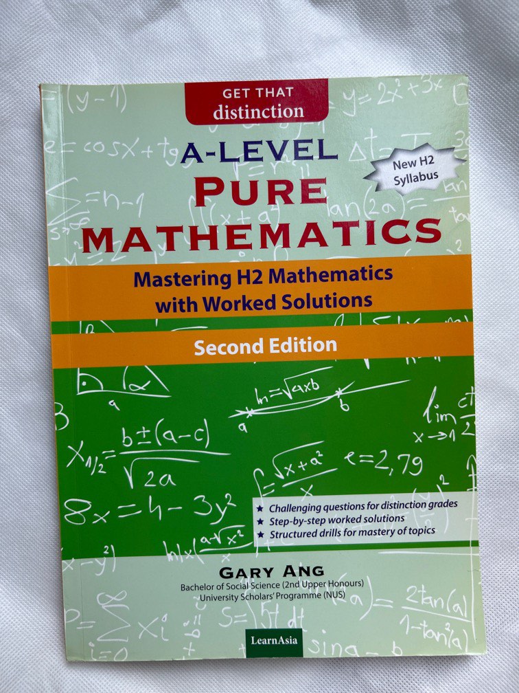Alevel H2 Pure Math Assessment Book, Hobbies & Toys, Books & Magazines ...