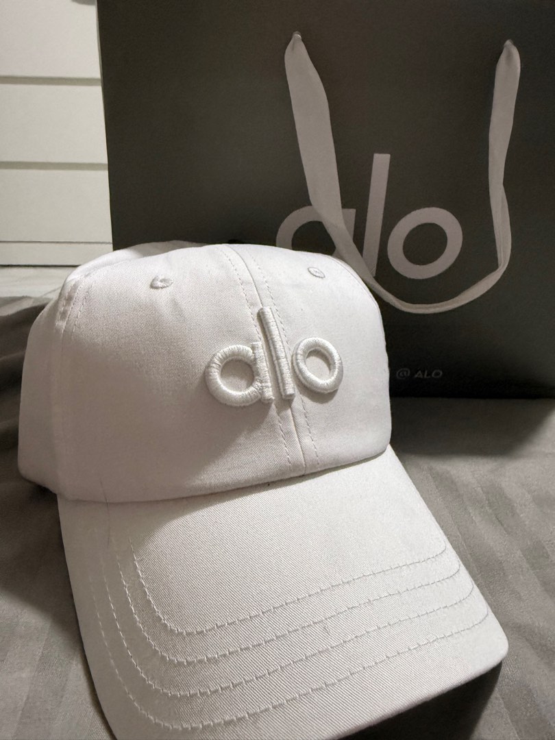 Alo Off-Duty Cap White, Men's Fashion, Watches & Accessories, Caps ...