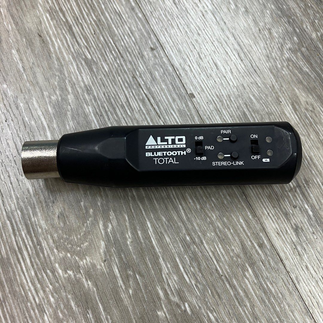 Alto Bluetooth Total Audio Adapter Battery Powered Receiver, Audio ...