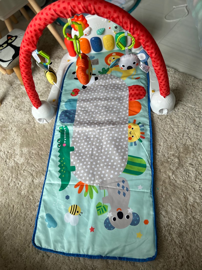 Anko brand piano playmat w/ free pull rings, Babies & Kids, Infant ...