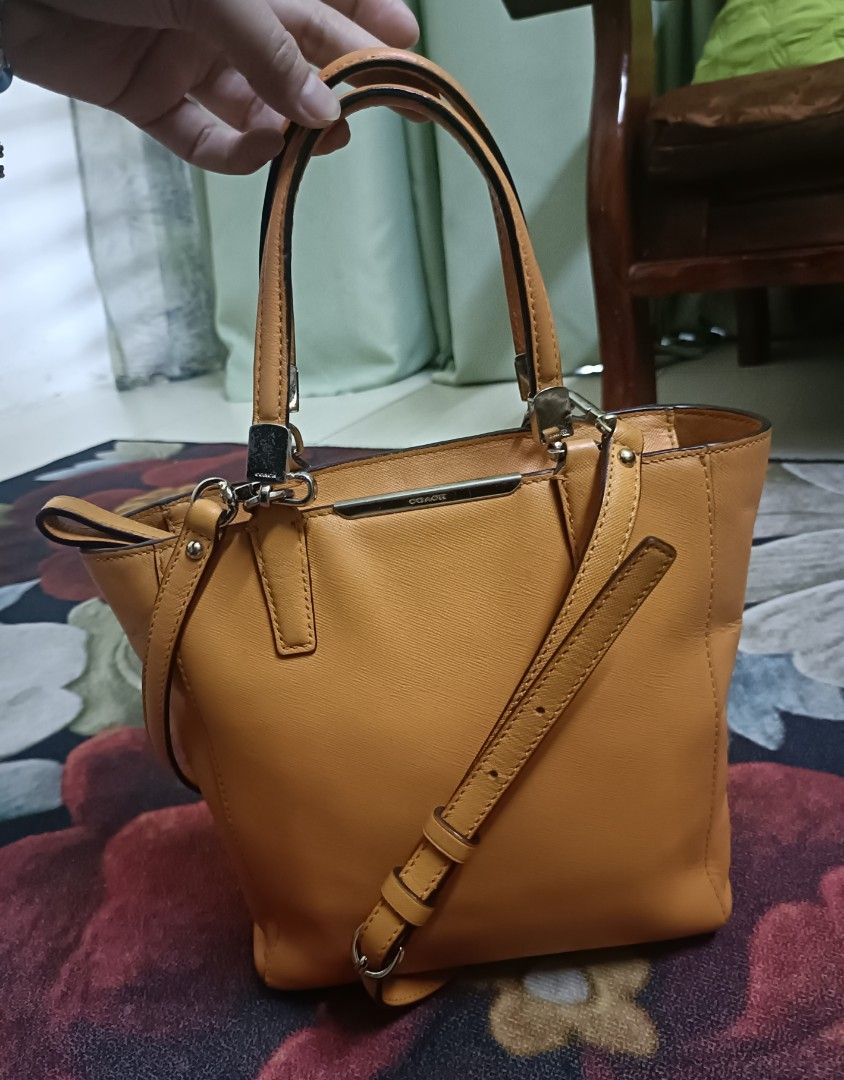 Authentic COACH Madison Mini North South Tote, Luxury, Bags & Wallets ...