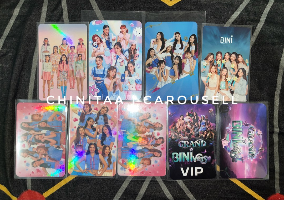 BINI OT8 Photocards Set on Carousell