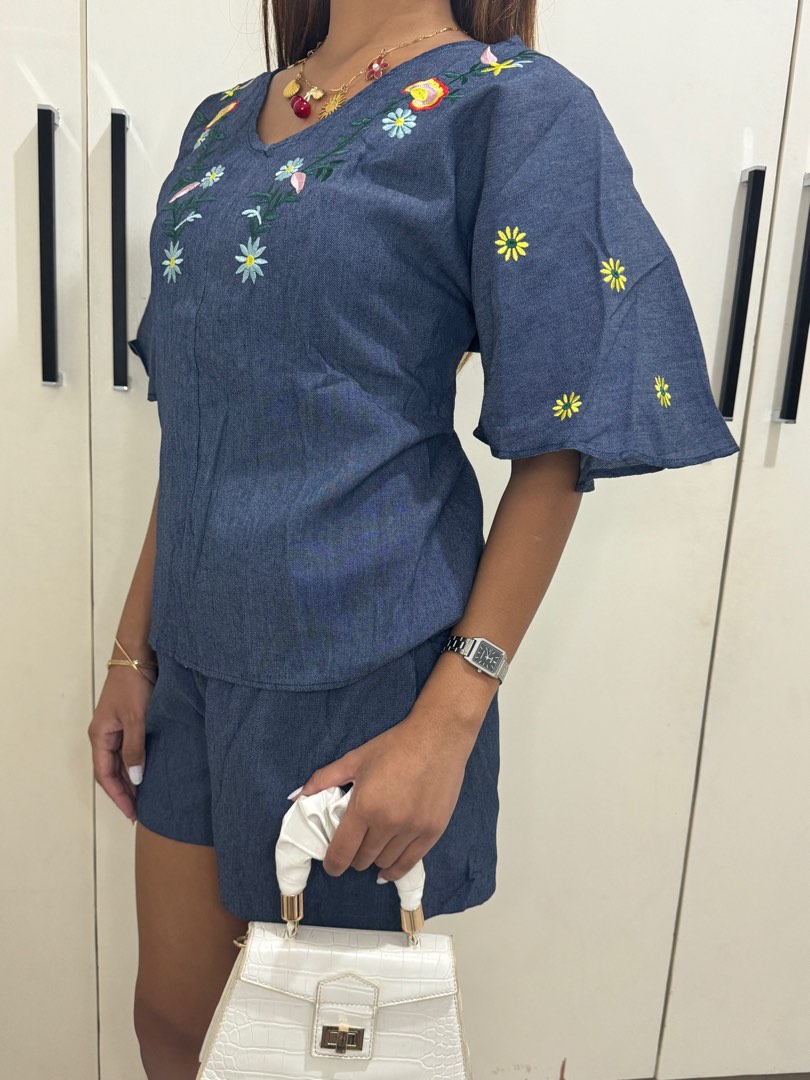 BKK denim coords, Women's Fashion, Dresses & Sets, Sets or Coordinates ...
