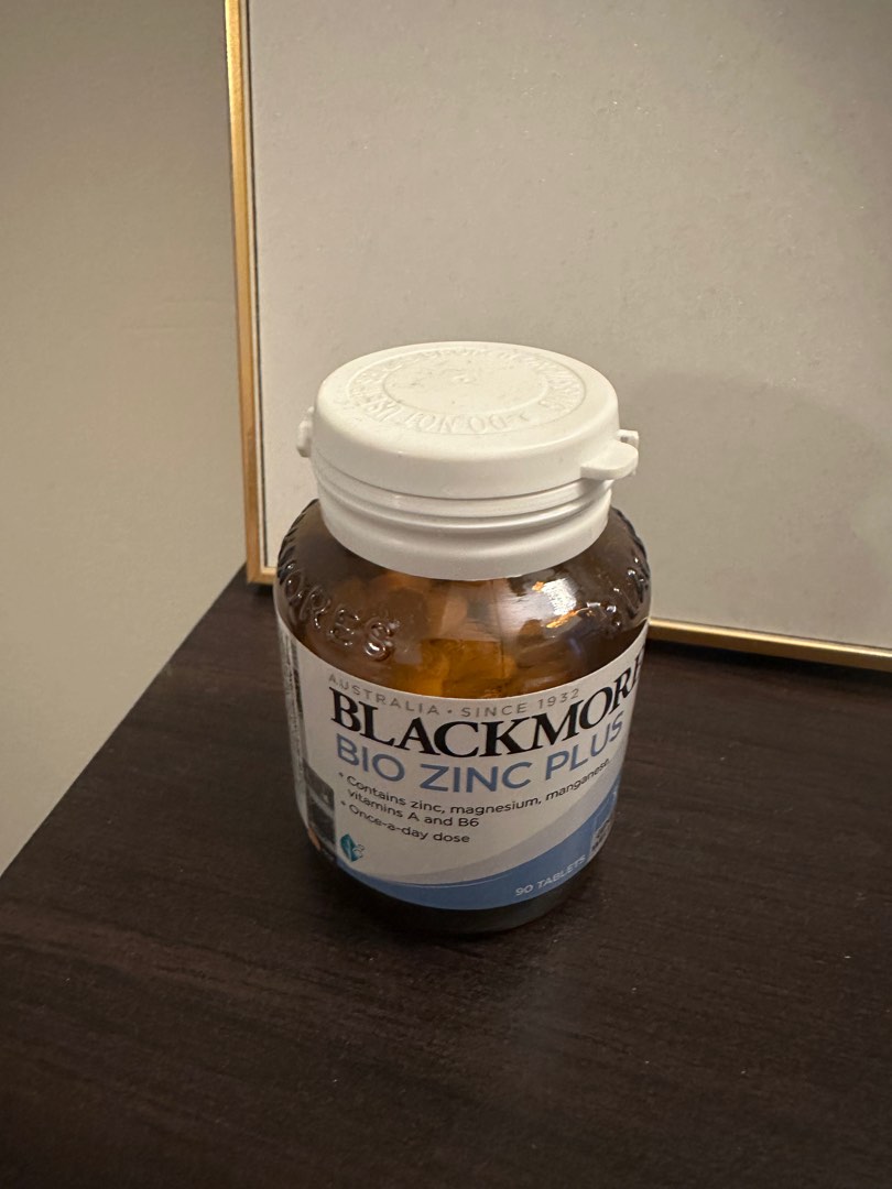 Blackmores Bio Zinc Plus - 90 tablets, Health & Nutrition, Health ...