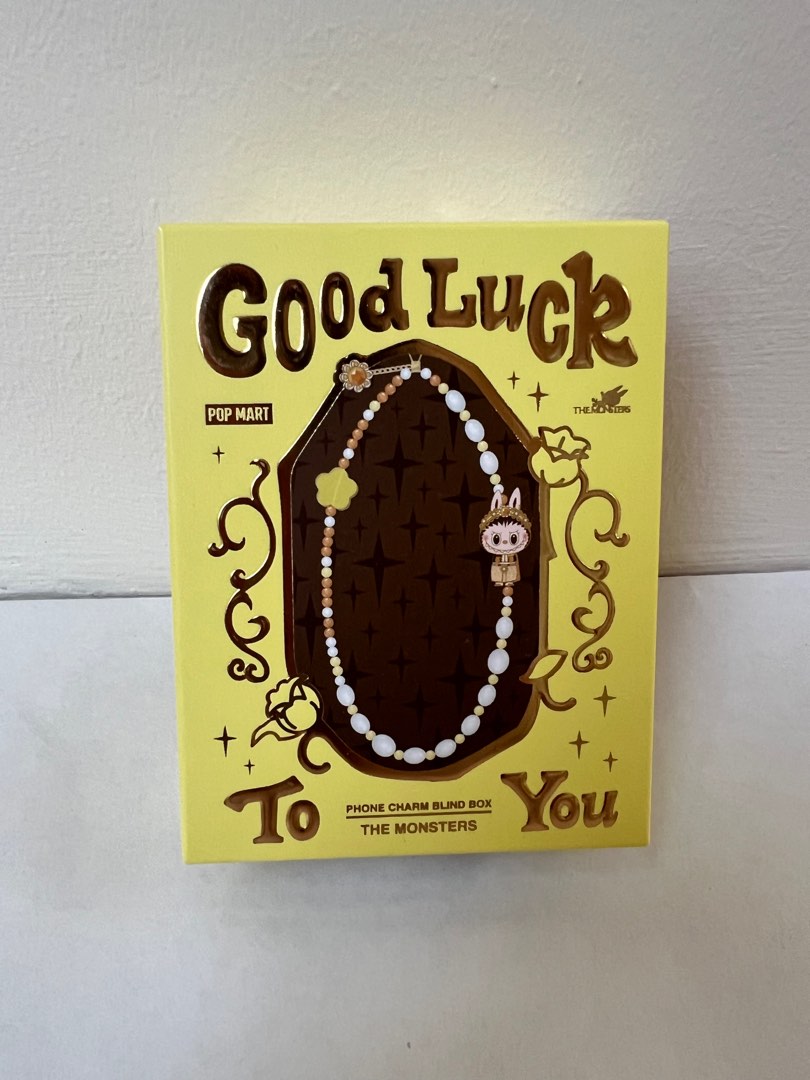 [BNIB] *UNOPENED BOX* THE MONSTERS GOOD LUCK TO YOU-Phone Charm Blind ...