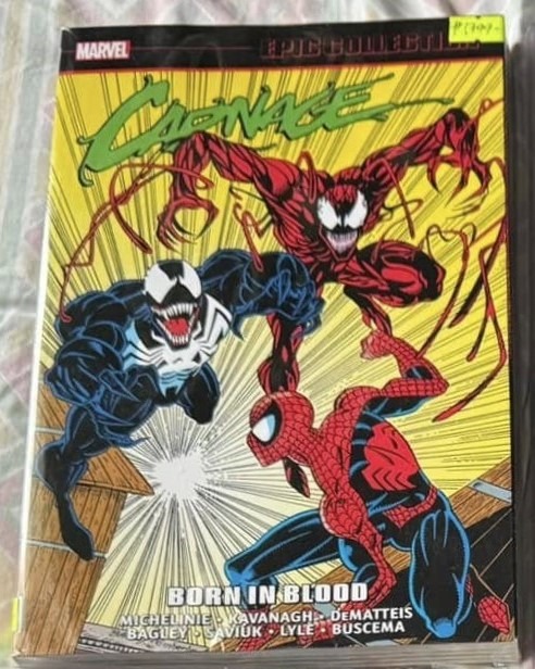 Marvel Epic Collection Carnage Born in Blood Trade Paperback Comic Book ...