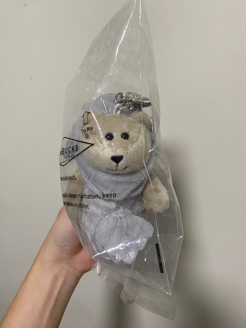 [Brand New - Singapore Exclusive] Starbucks Merlion Bear Key Chain ...