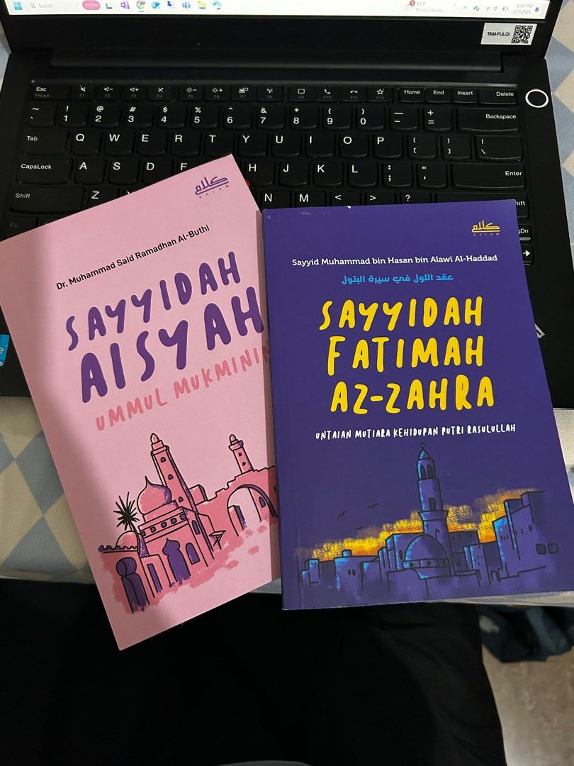 Buku sayyidah aisyah & sayyidah fatimah, Buku & Alat Tulis, Buku di ...