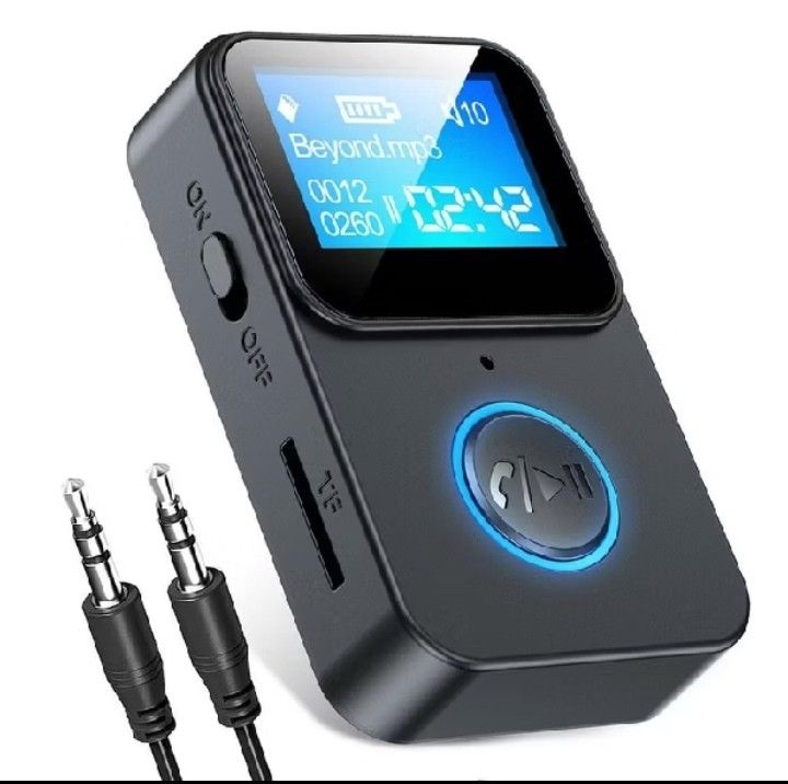 C33 Bluetooth-compatible 5.0 Wireless Audio Receiver Adapter Handsfree ...