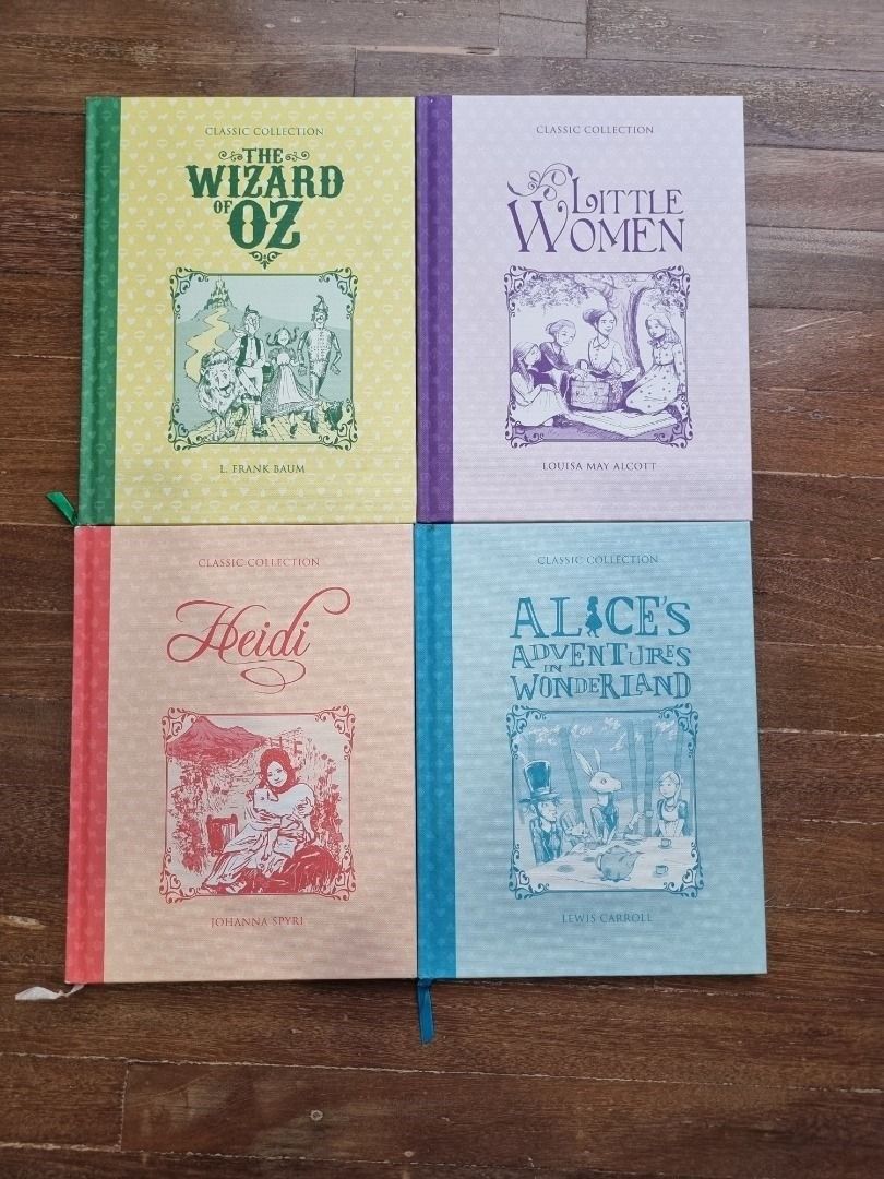 Classic books - The Wizard of Oz, Little Women, Heidi, Alice in the ...
