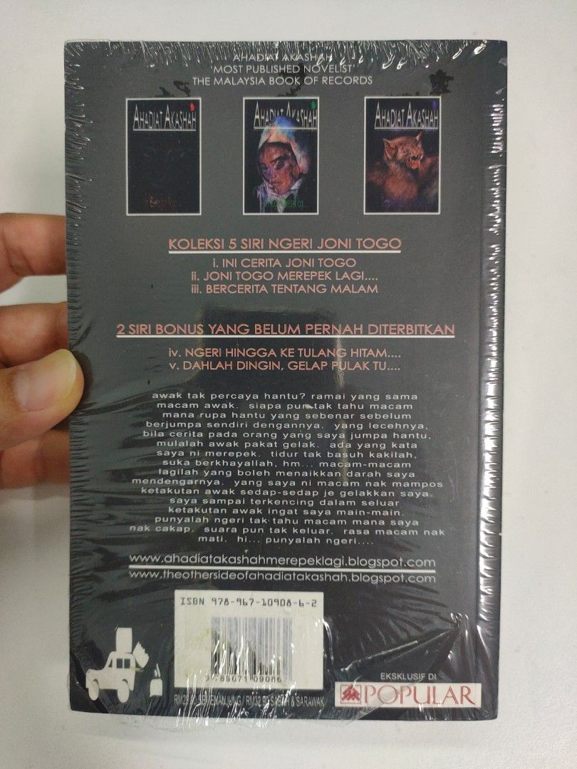 [Clearance Sale] Joni Togo Kembali Lagi! by Ahadiat Akashah (Buku Novel ...