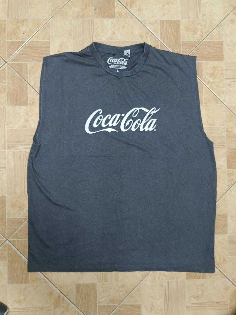 COCA COLA MUSCLE TEE, Men's Fashion, Tops & Sets, Tshirts & Polo Shirts ...