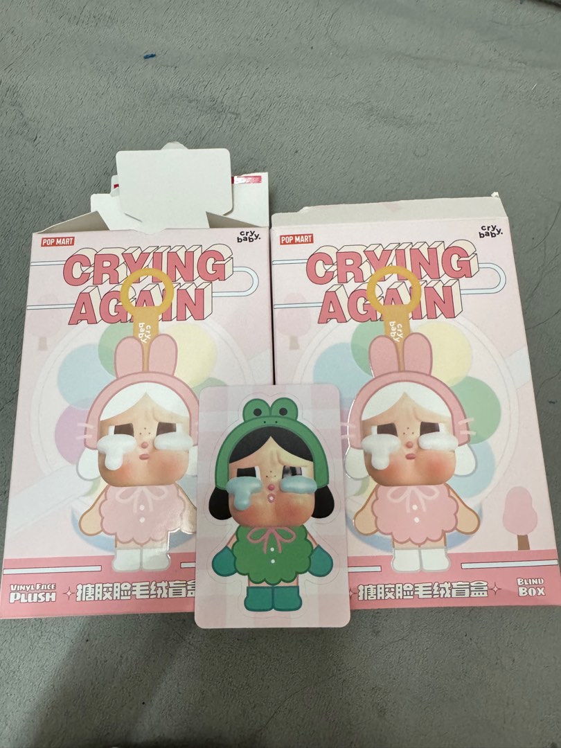 Crybaby Crying Again Series- What A Frog, Hobbies & Toys, Toys & Games ...