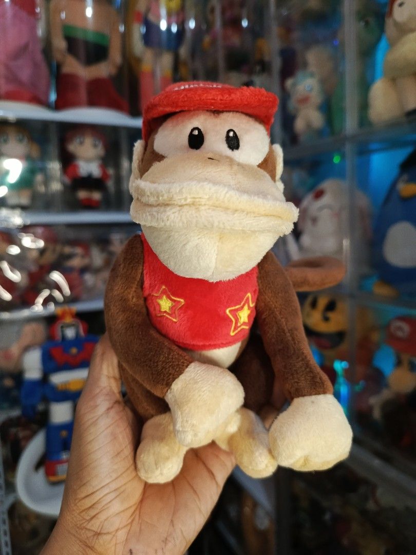 Diddy Kong Donkey Kong Retro Video Game Plush Toy (San Ei), Hobbies ...
