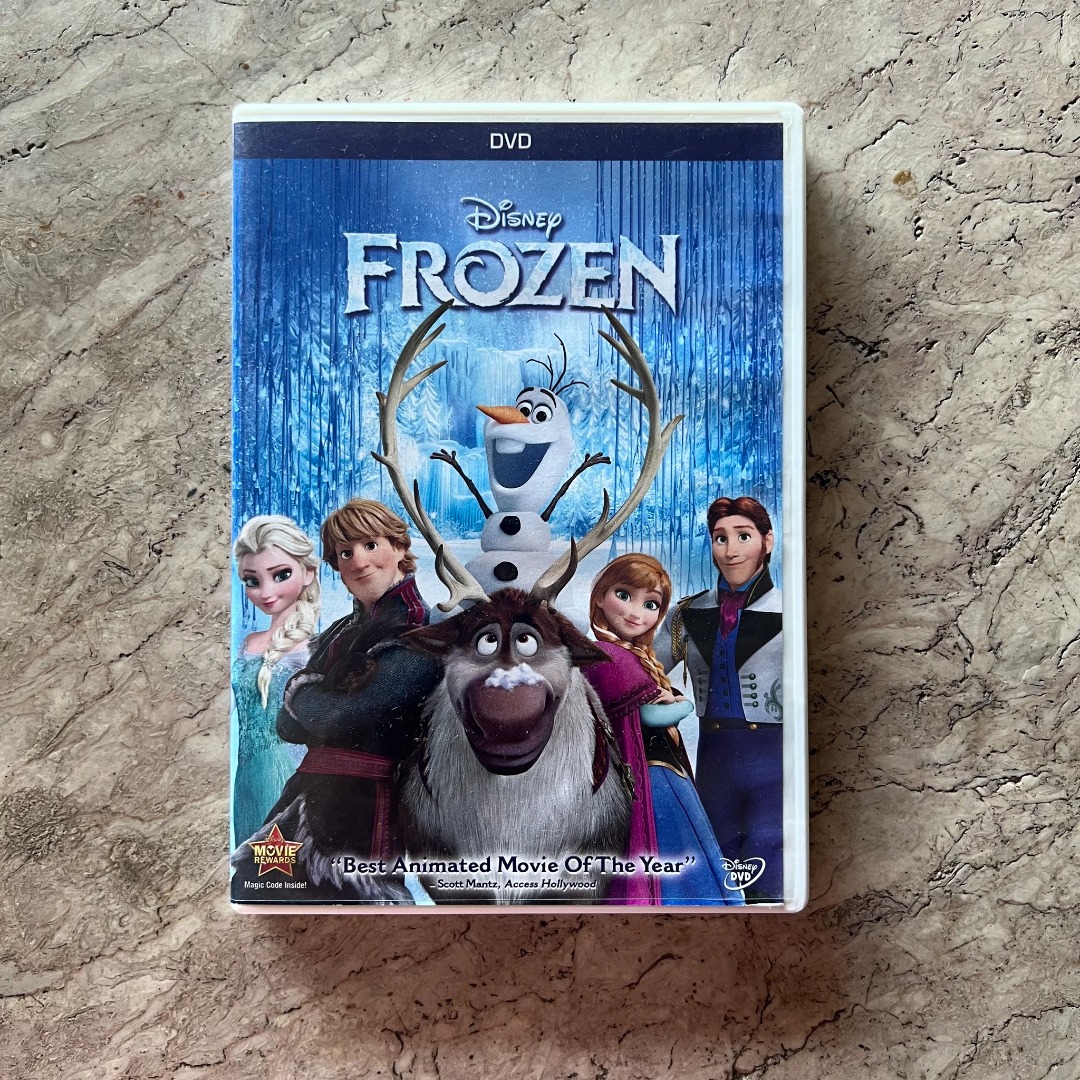 Disney Frozen DVD, Hobbies & Toys, Music & Media, CDs & DVDs on Carousell