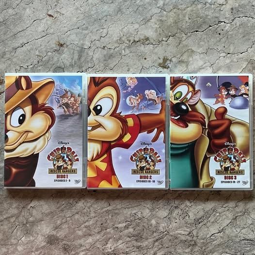 Disney's Chip 'N' Dale Rescue Rangers, Volume 1 DVD (3-Disc Set ...