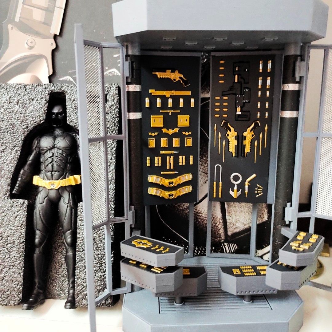 1/12 BAT ARMORY THE DARK KNIGHT BATMAN DC FIGURE GAME TOYS, Hobbies ...