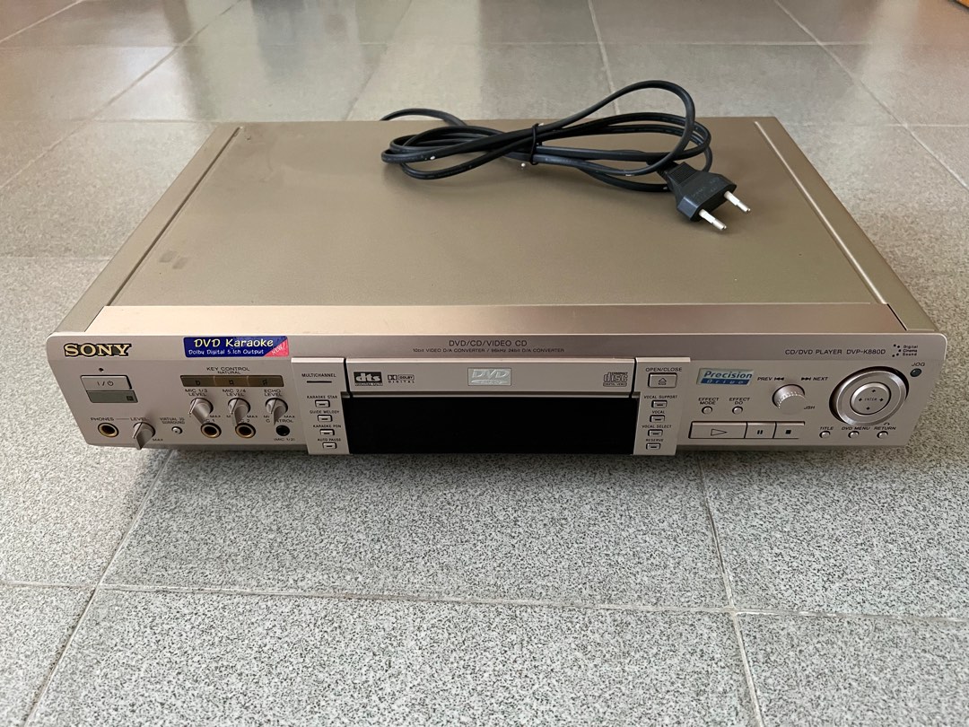 Sony karaoke DVD機, 音響器材, 音樂播放裝置 MP3及CD Player - Carousell
