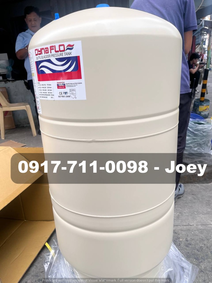 Dynaflo bladder tank, Furniture & Home Living, Furniture, Other Home ...