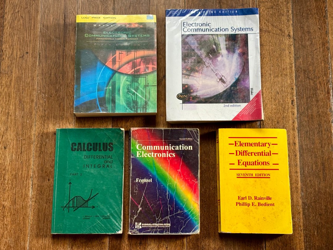 ECE BOOK SET (Tomasi, Blake, Frenzel, Differential Equation and ...