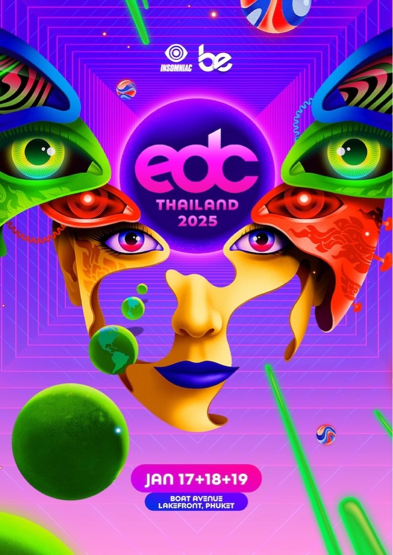 EDC Thailand 2025 - GA, Tickets & Vouchers, Event Tickets on Carousell
