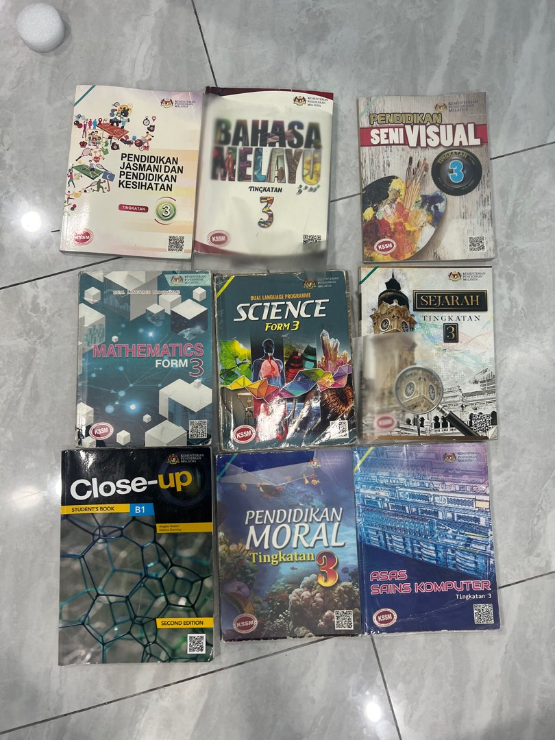 Form 3 Textbooks KSSM, Hobbies & Toys, Books & Magazines, Textbooks on ...